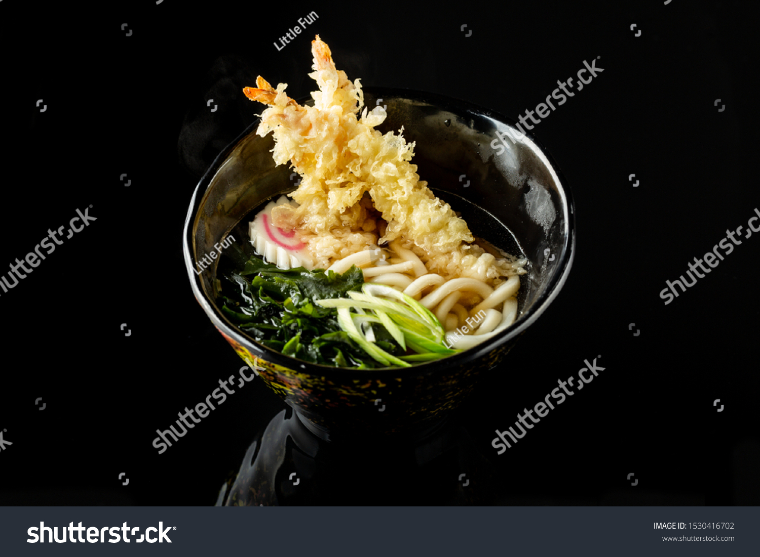 Japanese Udon Noodles Ebi Tempura On Stock Photo (Edit Now) 1530416702