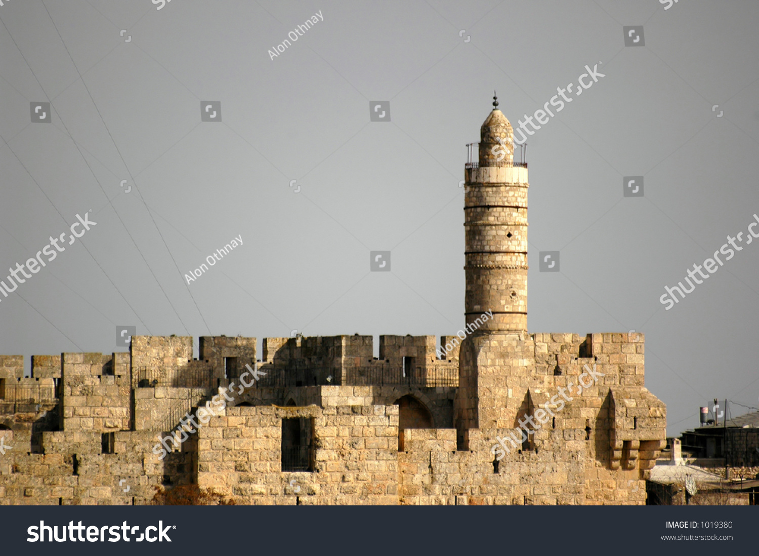Jerusalem Davids Tower Stock Photo (Edit Now) 1019380