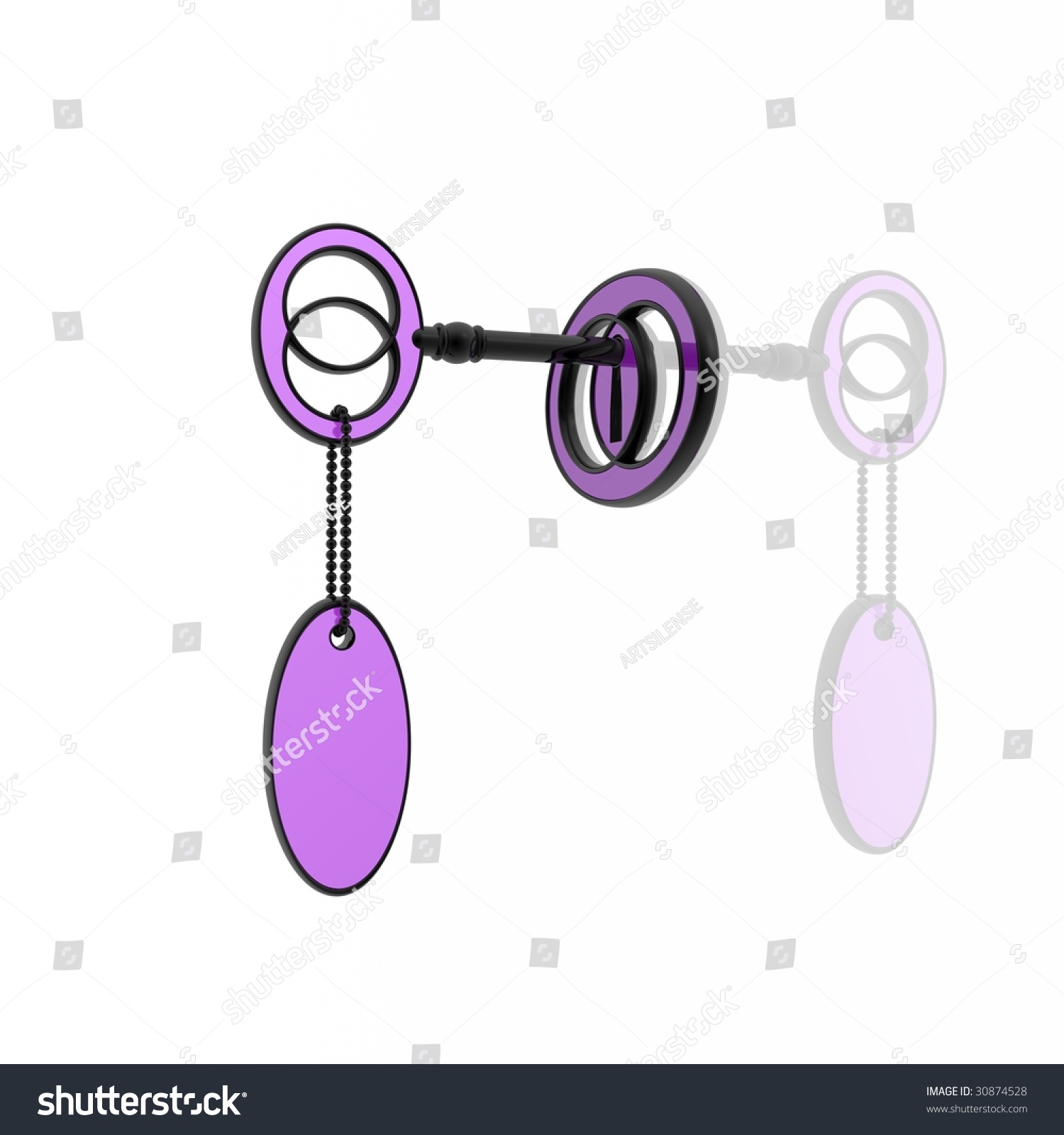 Key Violet Set Stock Illustration 30874528 | Shutterstock