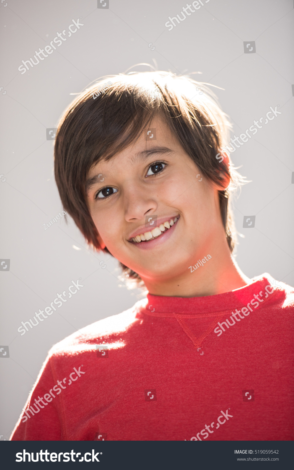 Kid Posing Stock Photo (Edit Now) 519059542