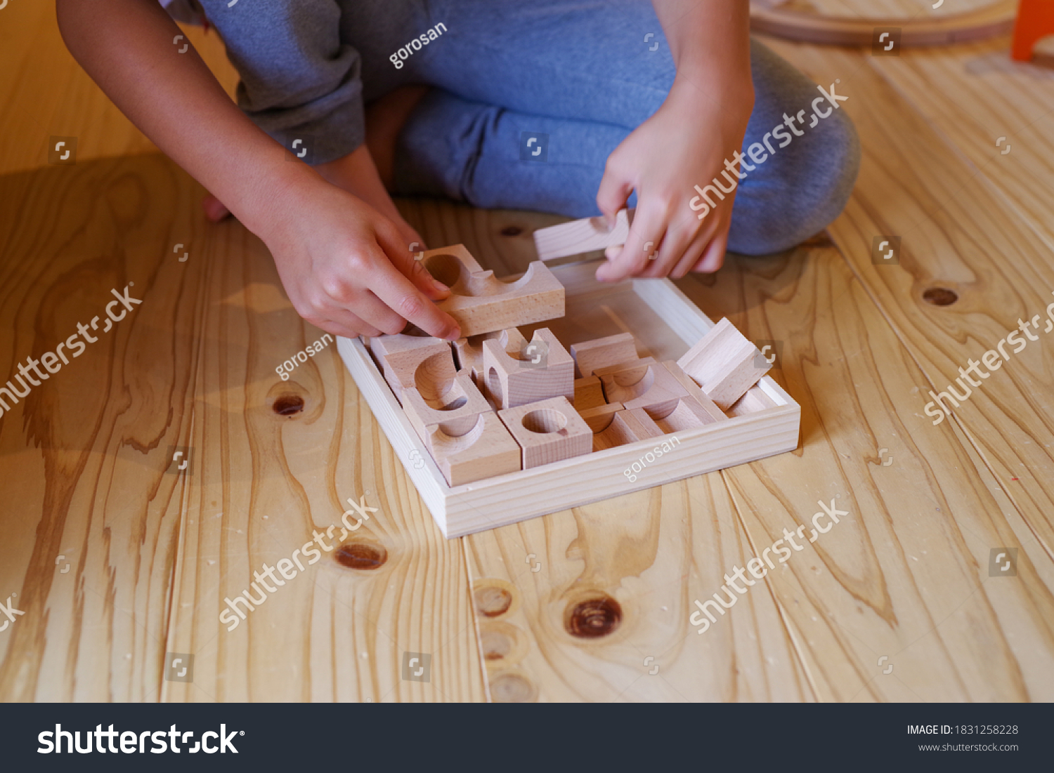Kids Playing Wooden Blocks Stock Photo 1831258228 | Shutterstock Kids Playing Wooden Blocks Stock Photo 1831258228 | Shutterstock