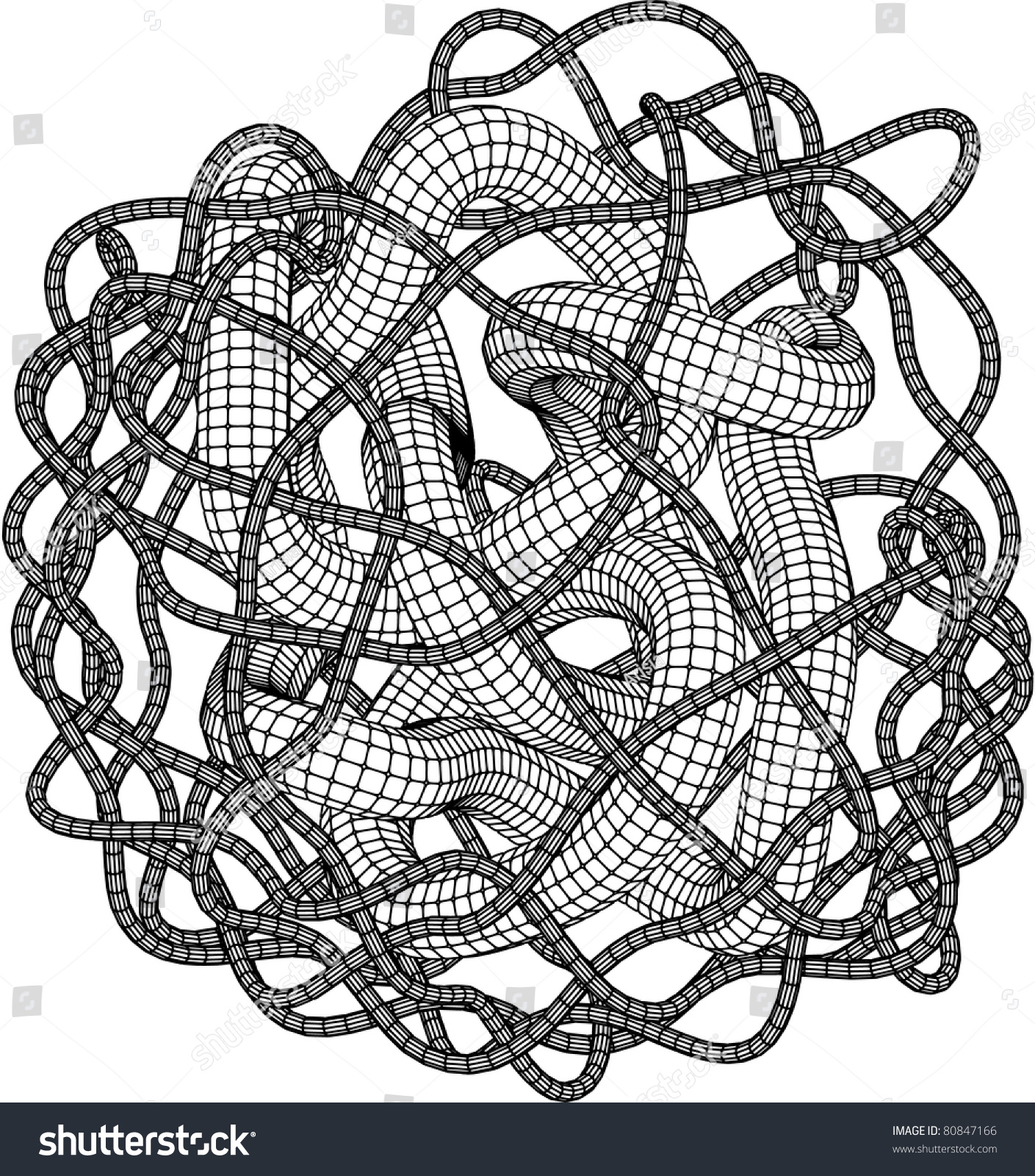 Knot Illustration Vector Version Available Stock Illustration 80847166