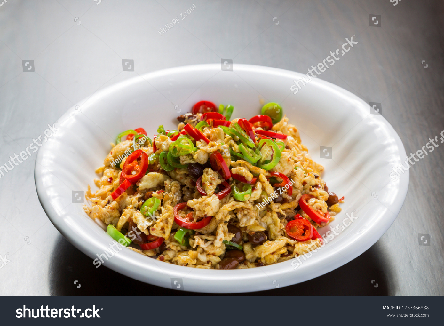 Laba Bean Scrambled Eggs Stock Photo 1237366888 | Shutterstock