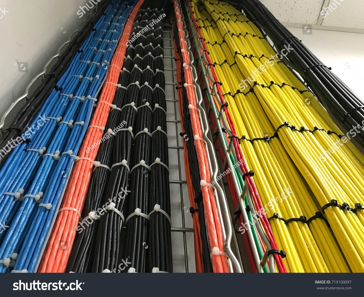 Lan Cable Background Stock Photo 719100097 | Shutterstock