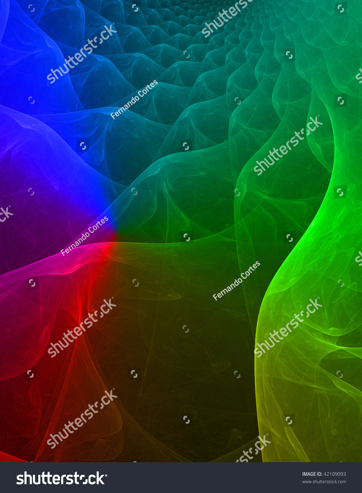 Laser Light Background Stock Illustration 42109093
