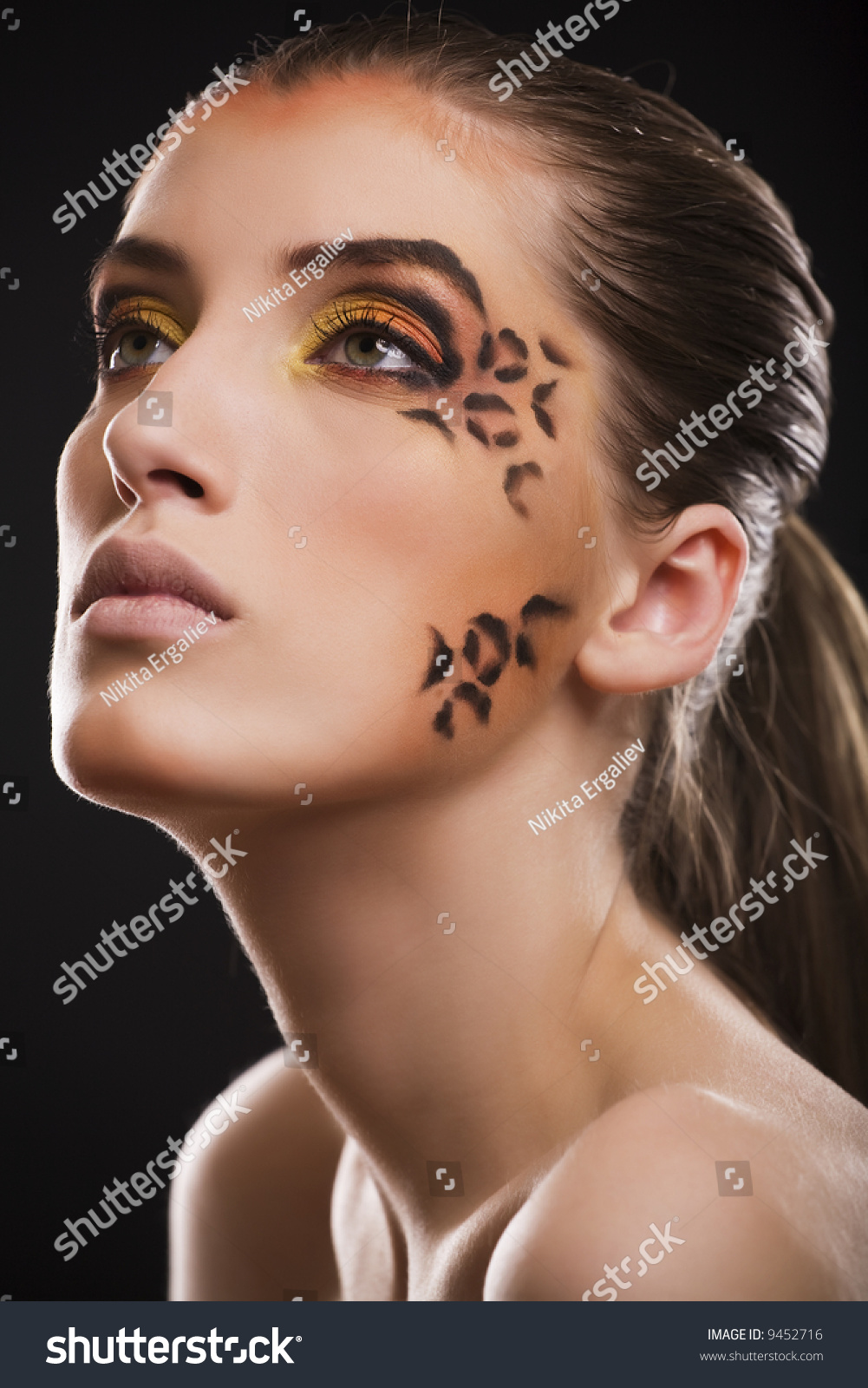 Leopard Makeup Stock Photo 9452716 | Shutterstock