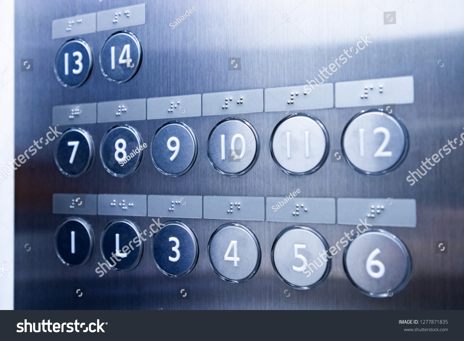 Lift Push Buttons Numbers Braille Code Stock Photo 1277871835 ... Lift Push Buttons Numbers Braille Code Stock Photo 1277871835 ...