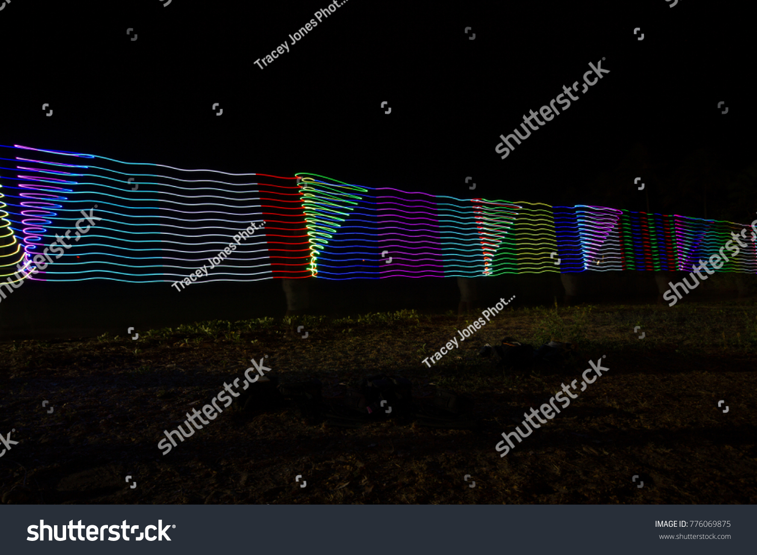 Light Stick Patterns Stock Photo 776069875 | Shutterstock