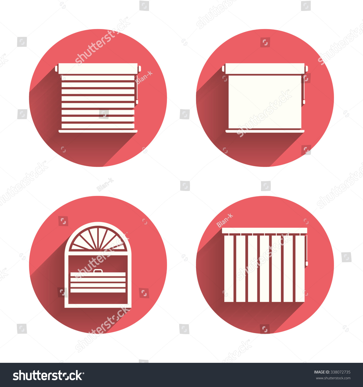 Louvers Icons Plisse Rolls Vertical Horizontal Stock Illustration ... Louvers Icons Plisse Rolls Vertical Horizontal Stock Illustration ...