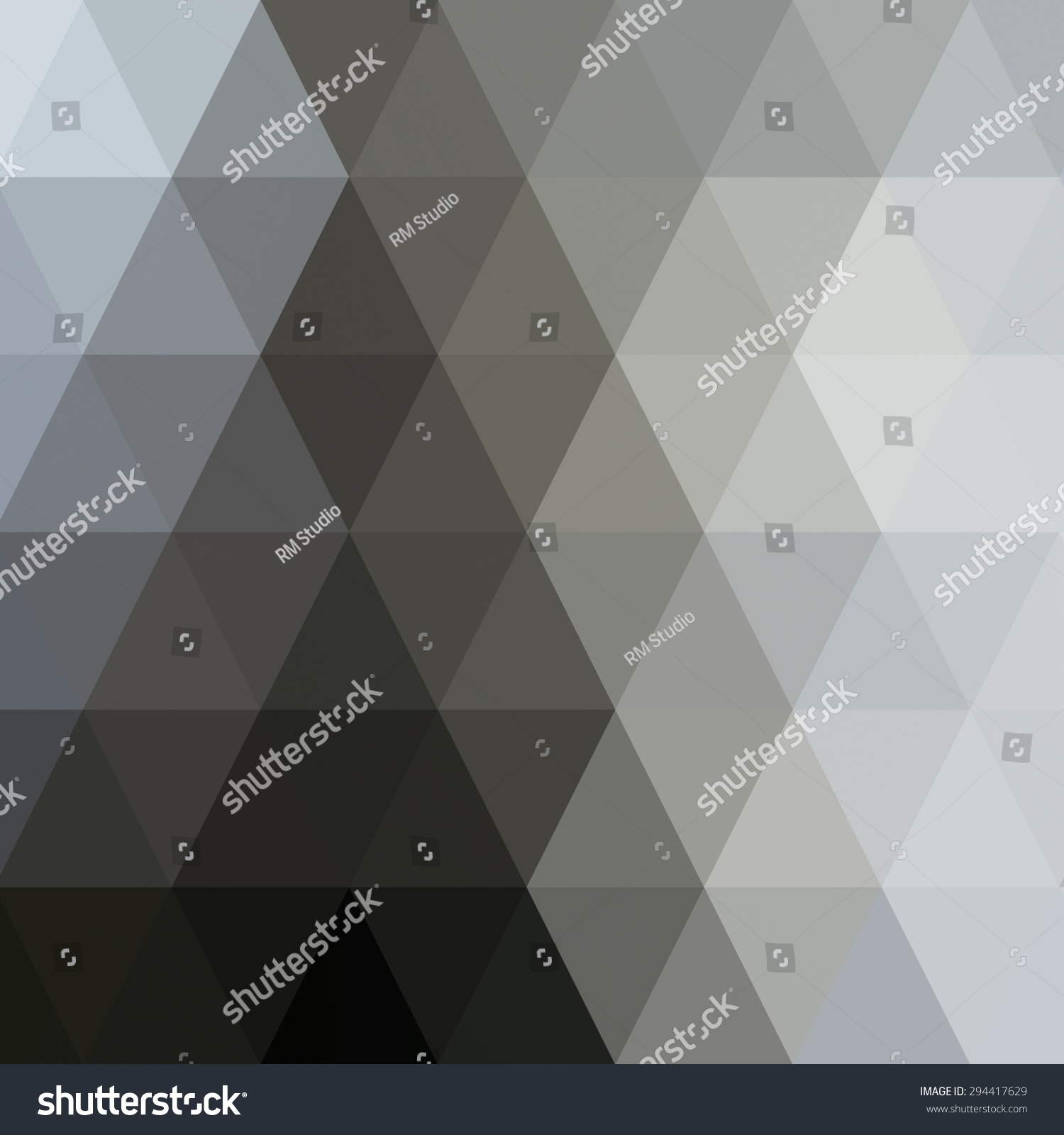Low Polygon Triangle Pattern Background Stock Illustration 294417629 ...