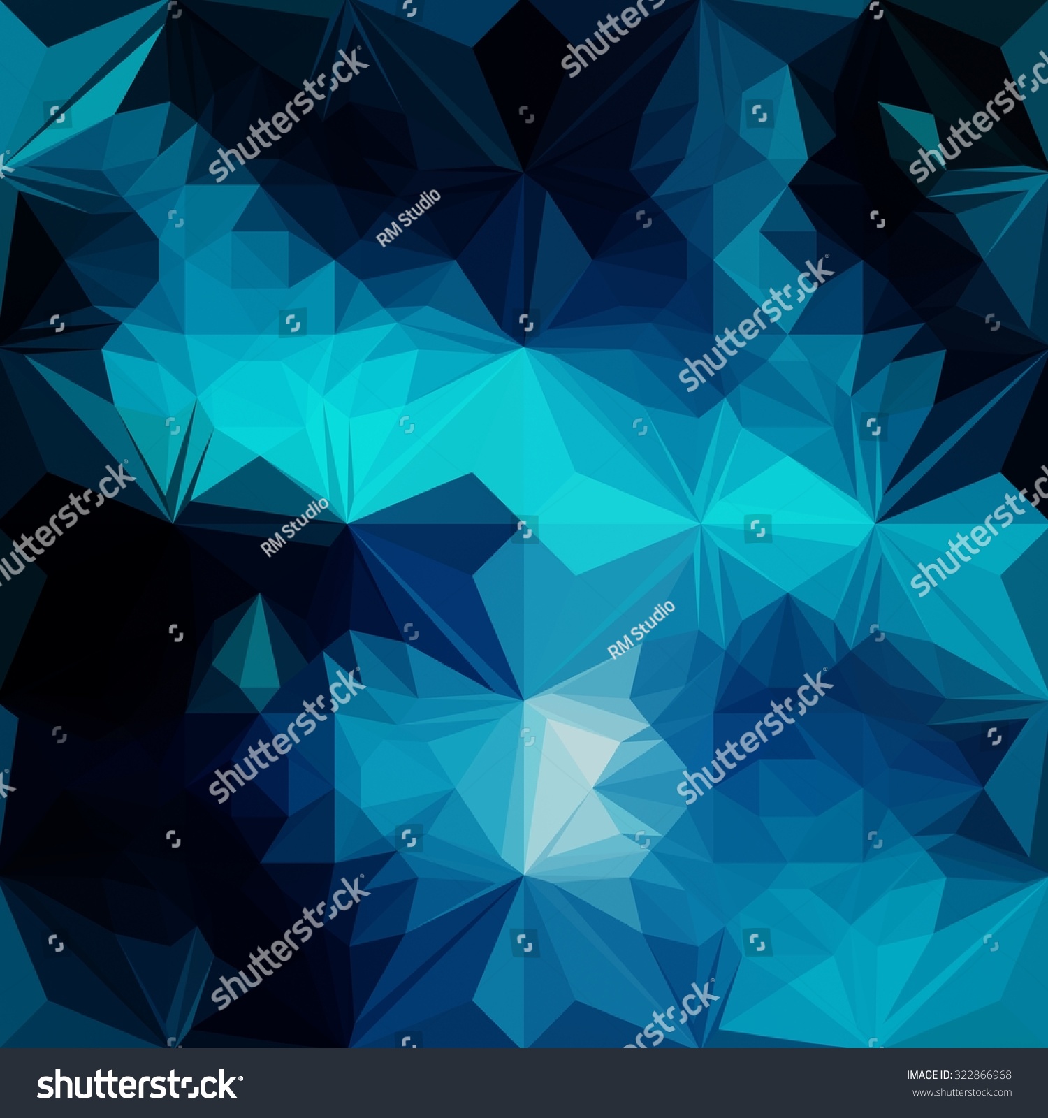 Low Polygon Triangle Pattern Background Stock Illustration 322866968 ...
