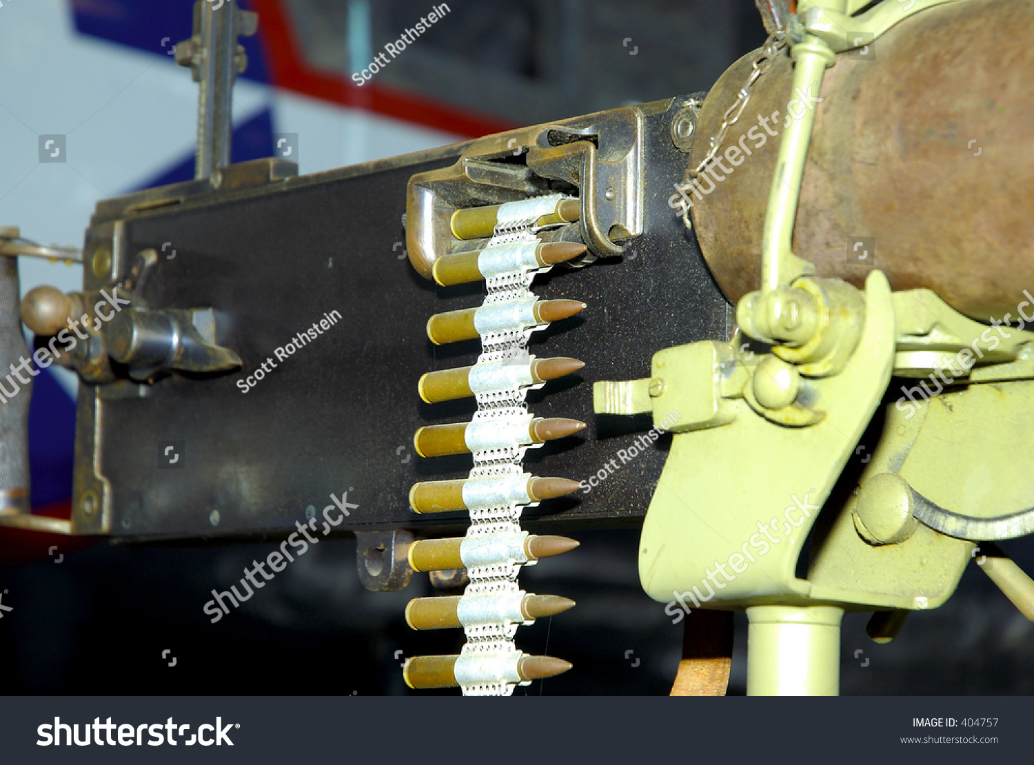 Machine Gun Bullets Stock Photo 404757 | Shutterstock