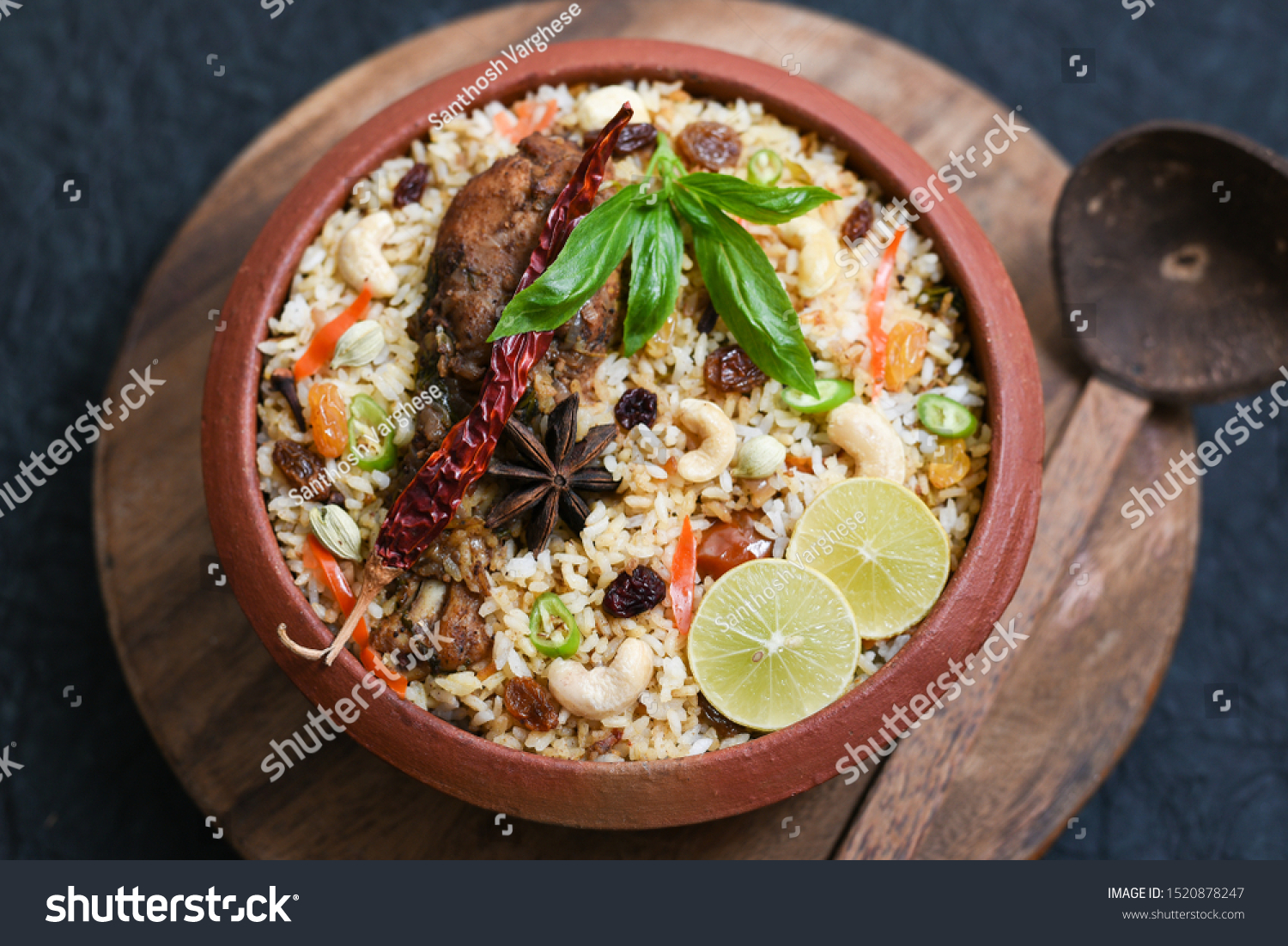 Malabar Chicken Dum Biriyani Thalassery Biryani Stock Photo 1520878247 ... Malabar Chicken Dum Biriyani Thalassery Biryani Stock Photo 1520878247 ...