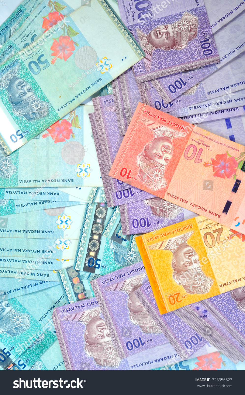 Malaysia Ringgit Note Background Stock Photo 323356523 | Shutterstock