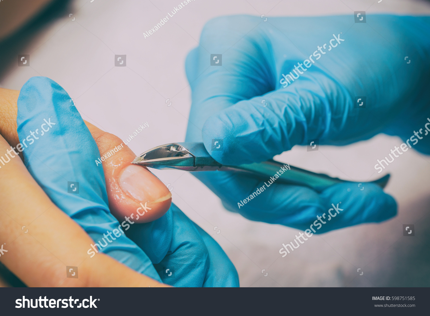 Manicure Process Stock Photo 598751585 | Shutterstock