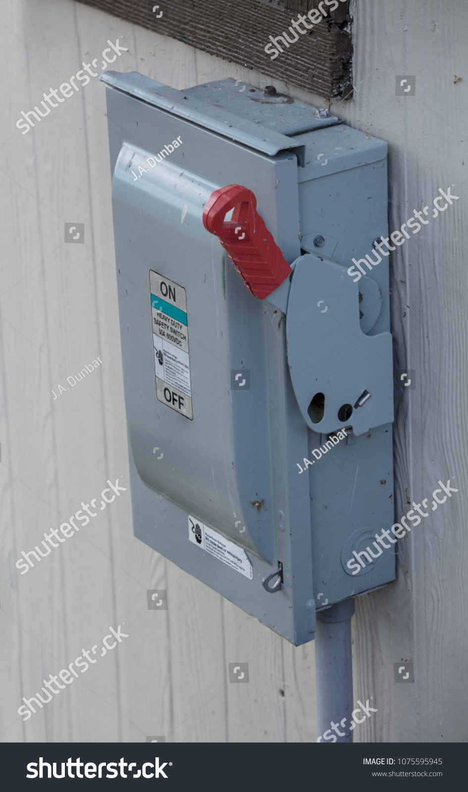 Master Switch Shuts Down Everything Stock Photo 1075595945 | Shutterstock