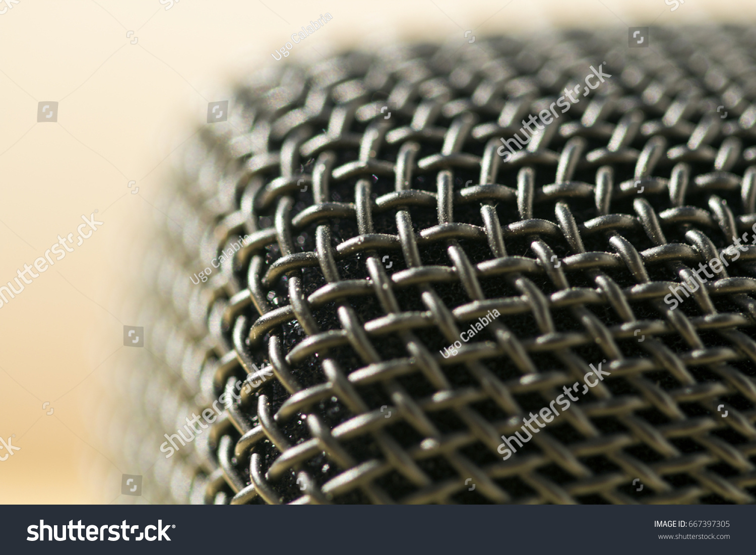 Microphone Texture Stock Photo 667397305 | Shutterstock