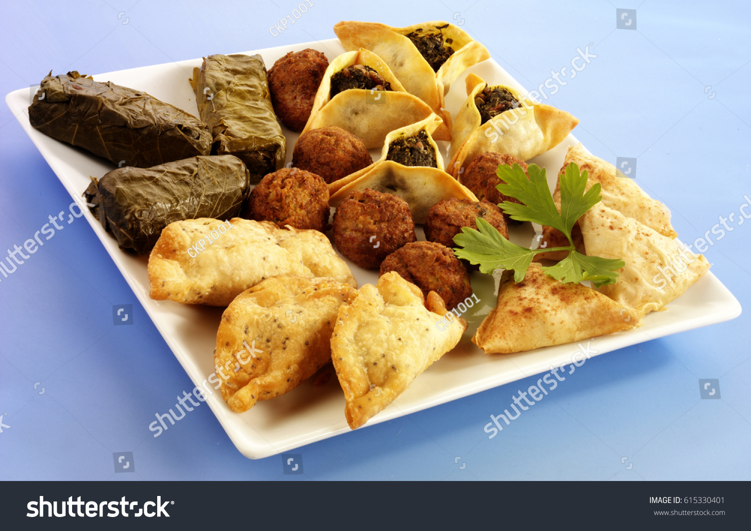 Middle Eastern Snack Selection Stock Photo 615330401 | Shutterstock