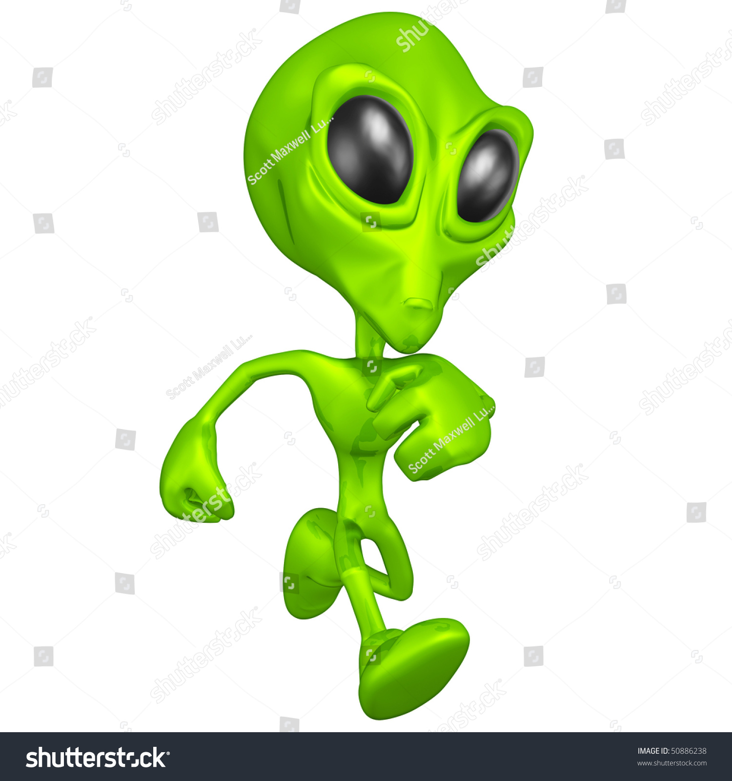 Mini Alien Stock Illustration 50886238 | Shutterstock