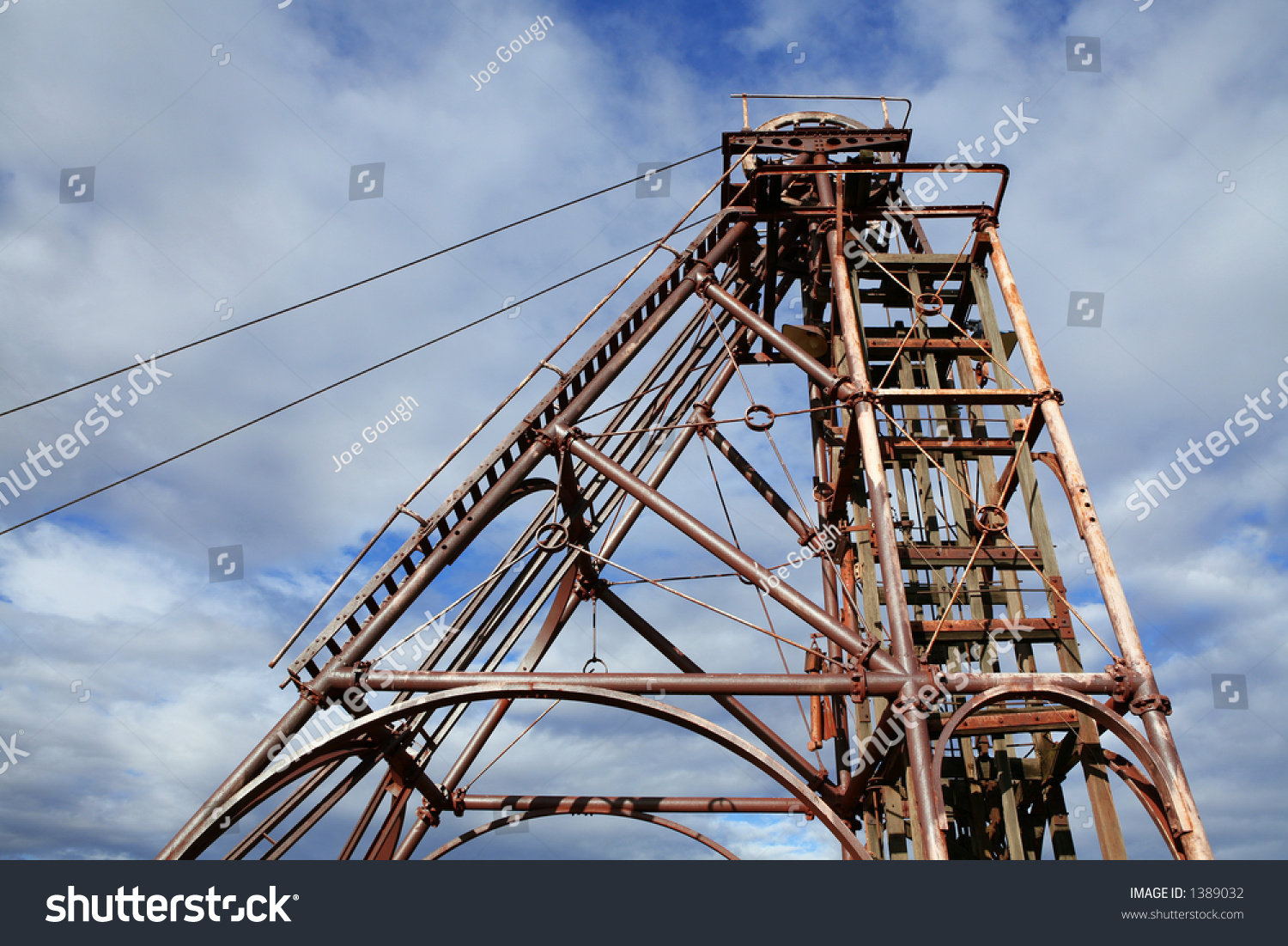 Mining Headframe Stock Photo (Edit Now) 1389032 - Shutterstock