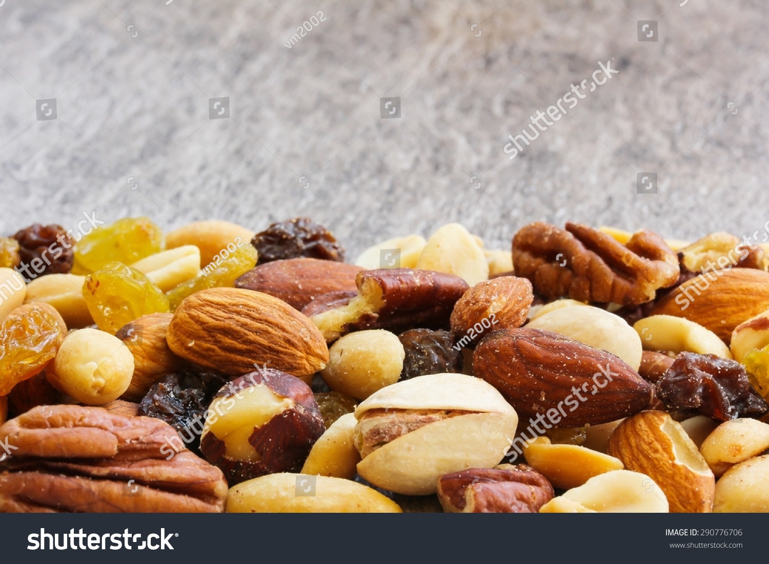 Mixed Nuts Background Stock Photo 290776706 | Shutterstock