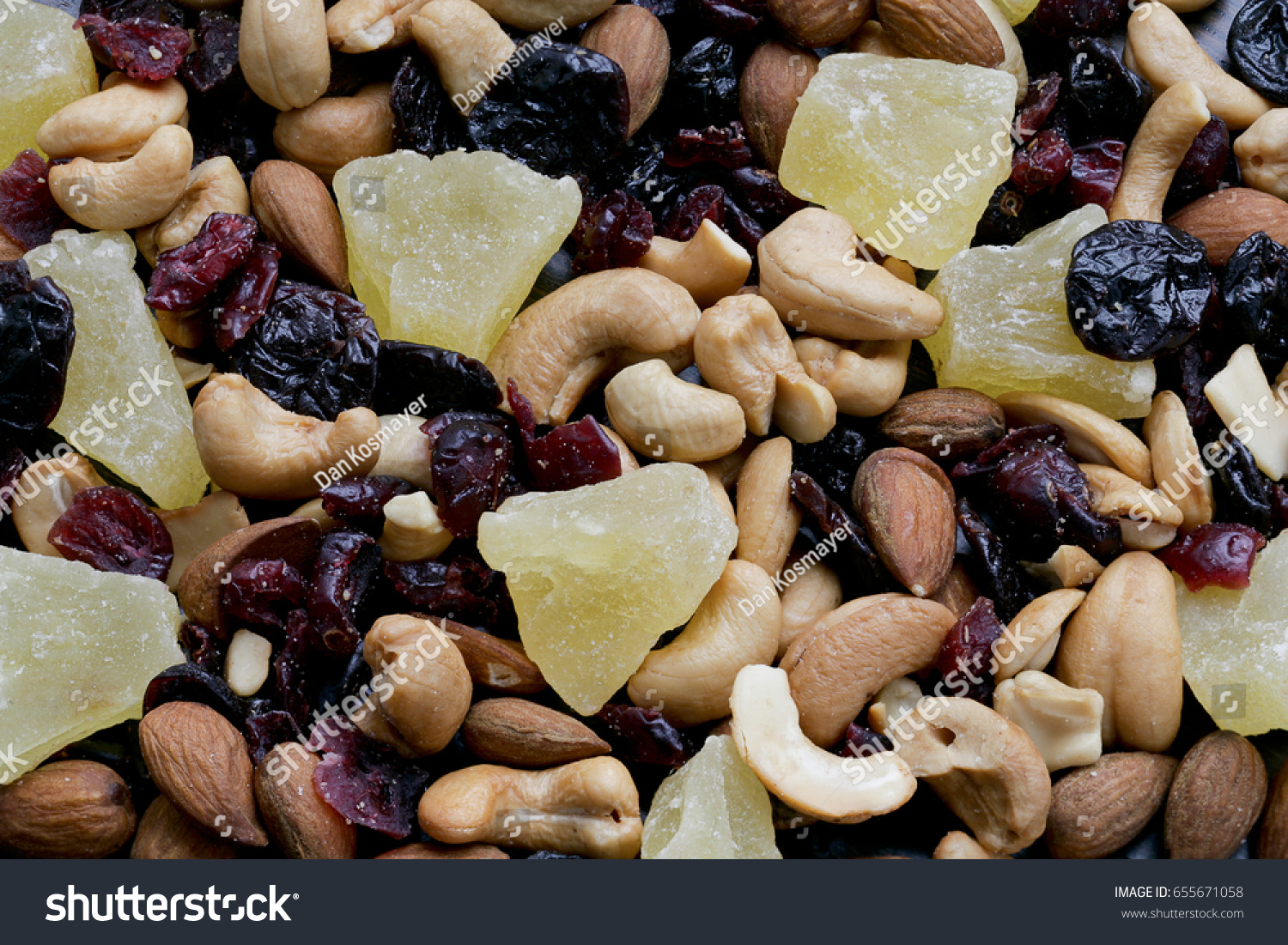 Mixed Nuts Texture Background Stock Photo (Edit Now) 655671058