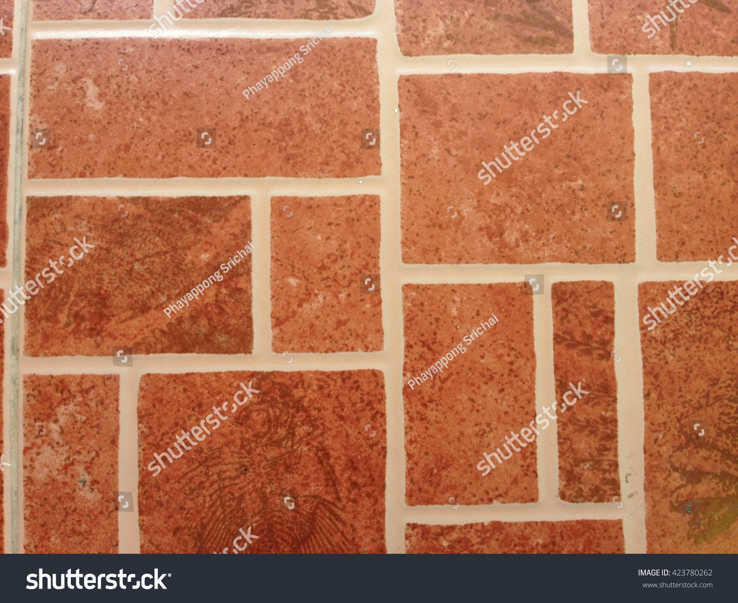 Mixed Rectangle Floor Tile Texture Stock Photo (Edit Now) 423780262