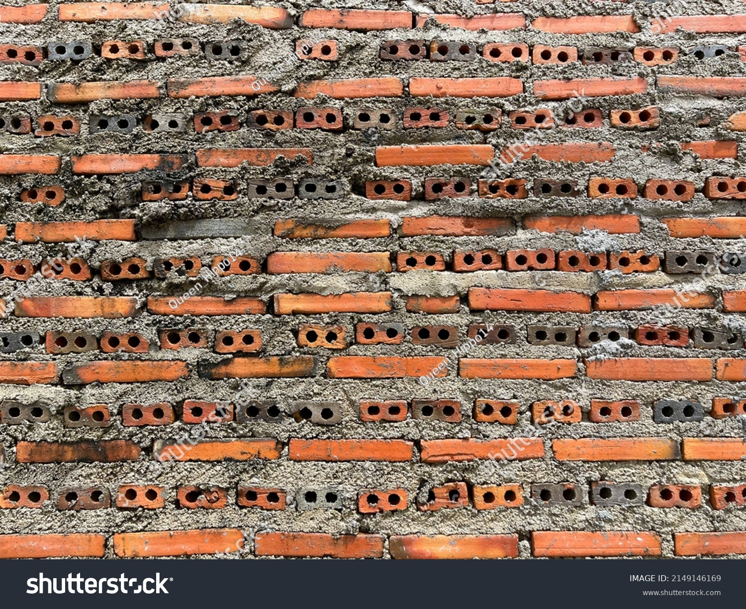 Mockup Brick Pattern Design Brick Pattern Stock Photo 2149146169 ...