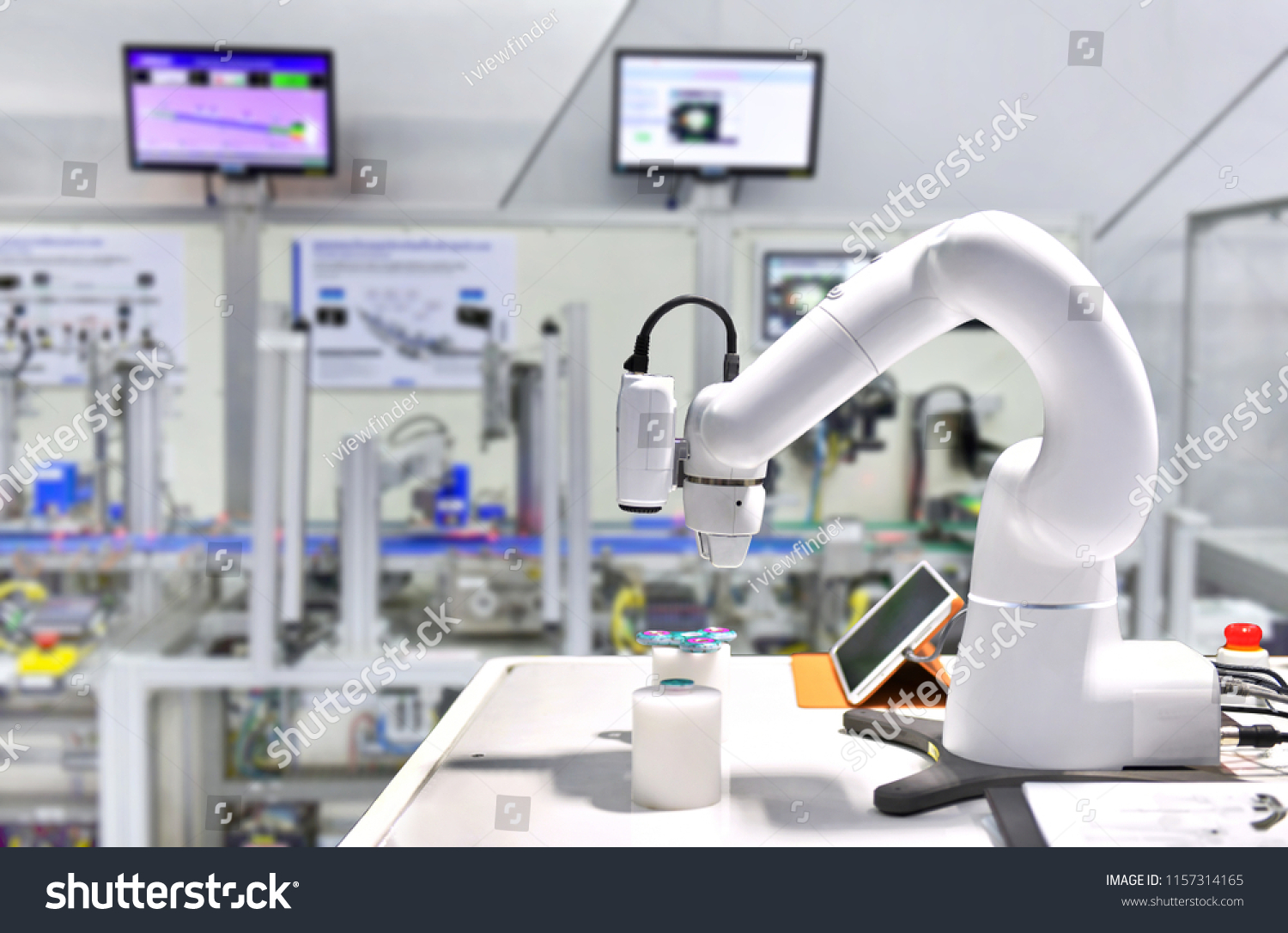 Modern Robotic Machine Vision System Factory Stock Photo 1157314165 ... Modern Robotic Machine Vision System Factory Stock Photo 1157314165 ...