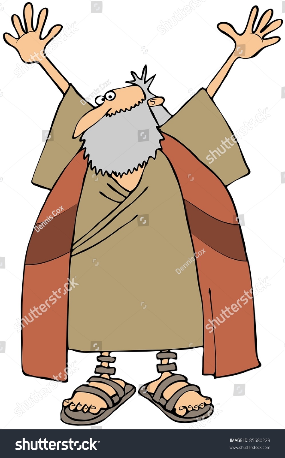Moses Stock Illustration 85680229 | Shutterstock
