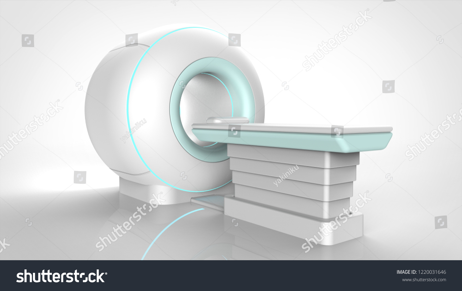 Mri 3d Rendering 库存插图 1220031646 | Shutterstock