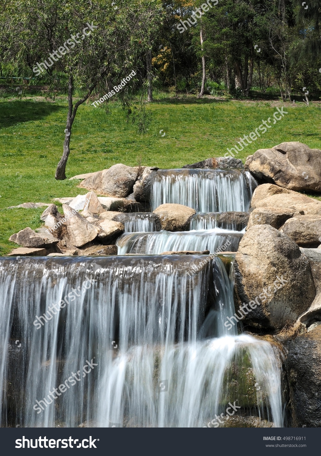 Multilevel Waterfall Stock Photo 498716911 | Shutterstock