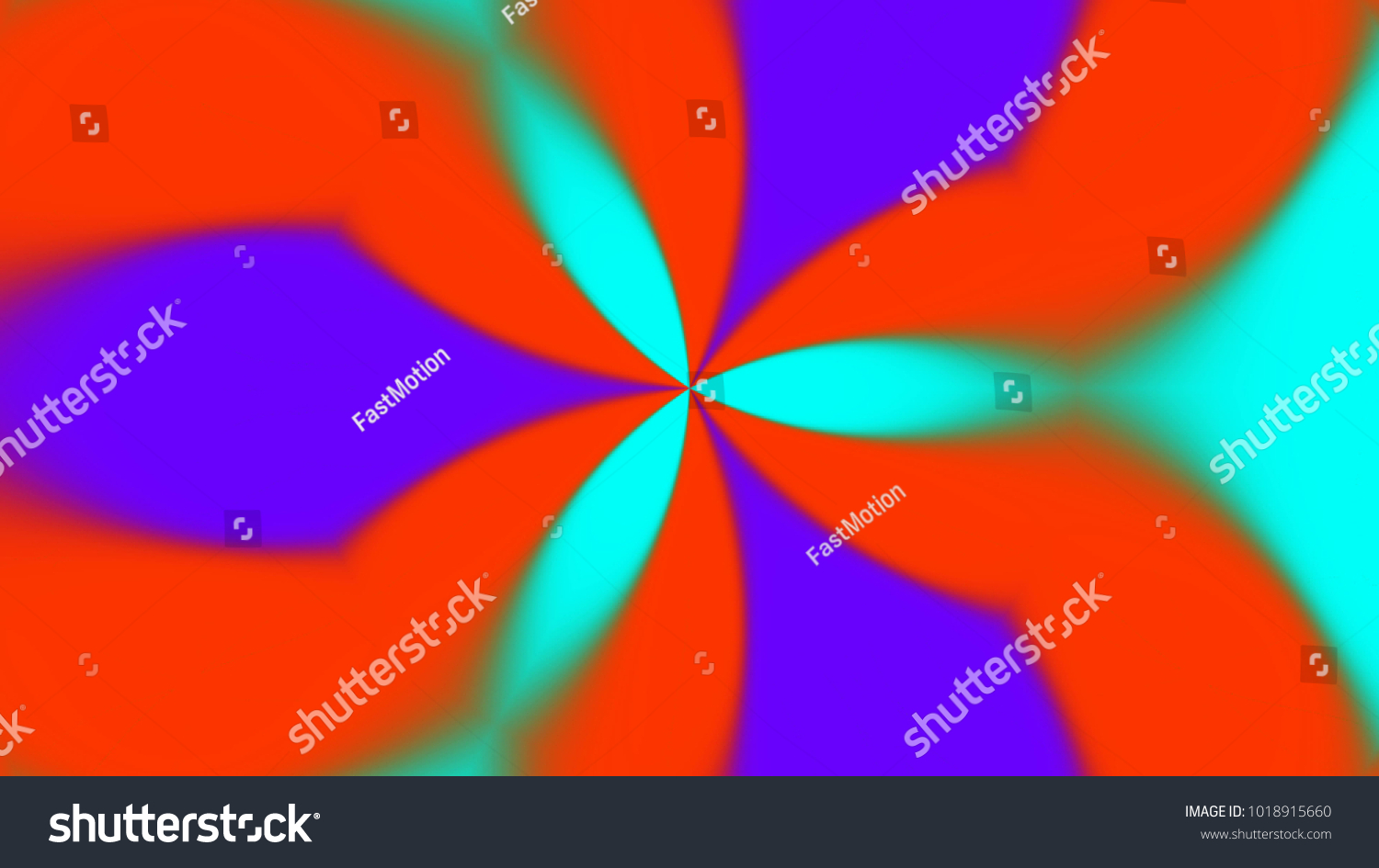 Multicolored Motion Gradient Background 3d Rendering Stock Illustration ...