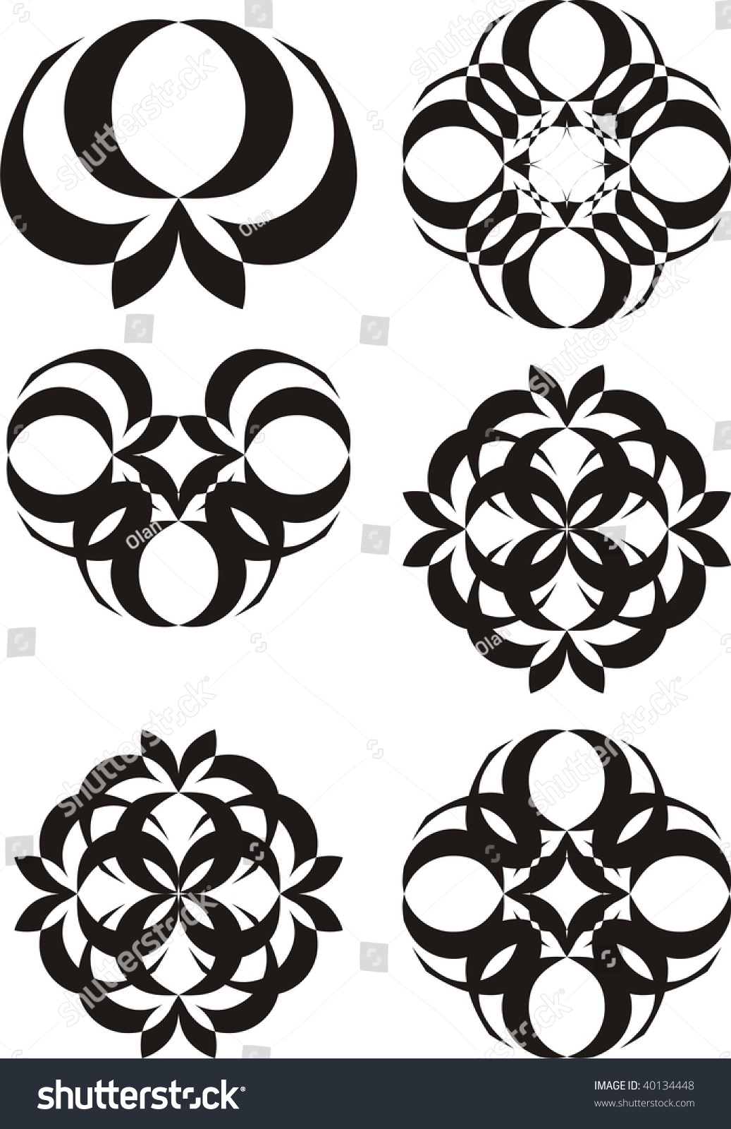 Multiple Shapes: ilustración de stock 40134448 | Shutterstock