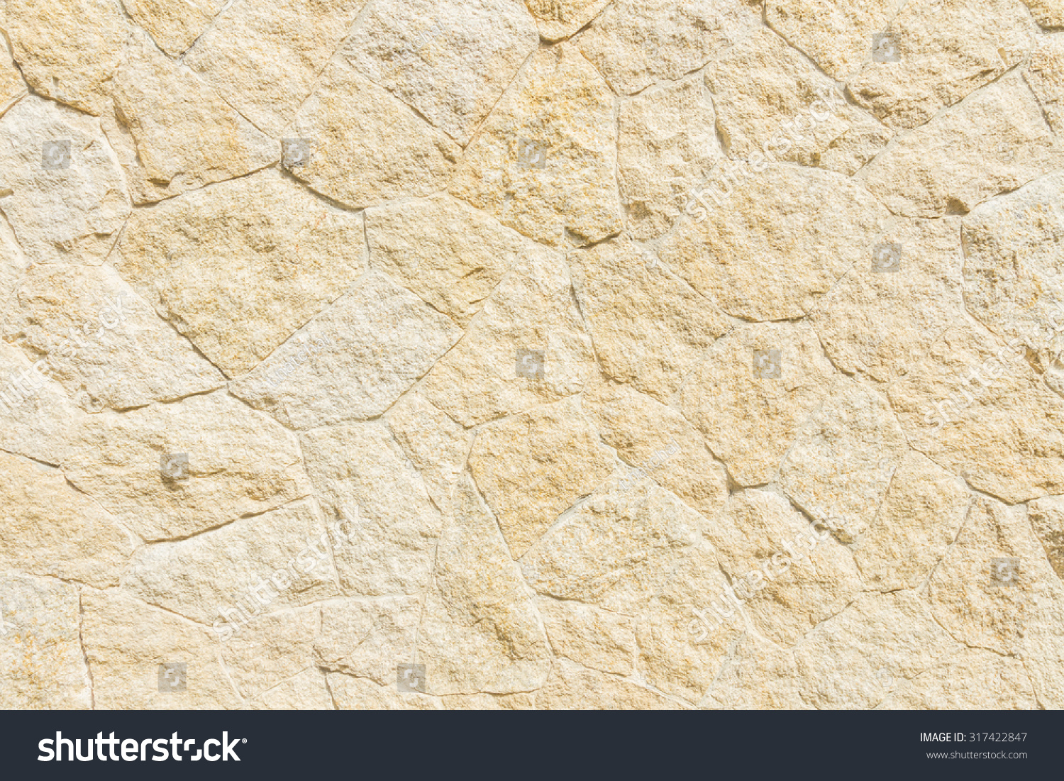 Natural Stone Random Pattern Wall Texture Stock Photo (Edit Now ...