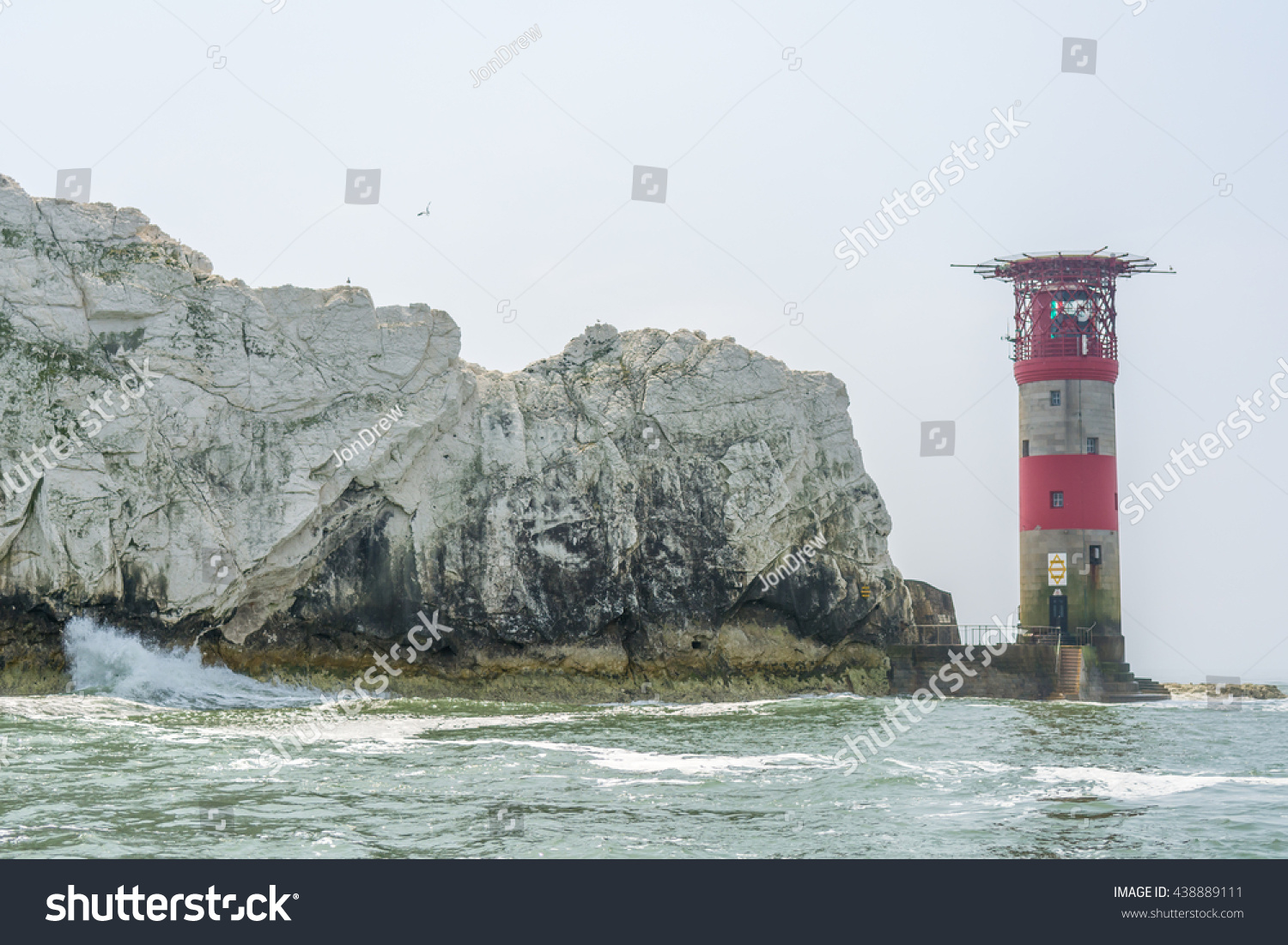 Needles Lighthouse Stock Photo 438889111 | Shutterstock