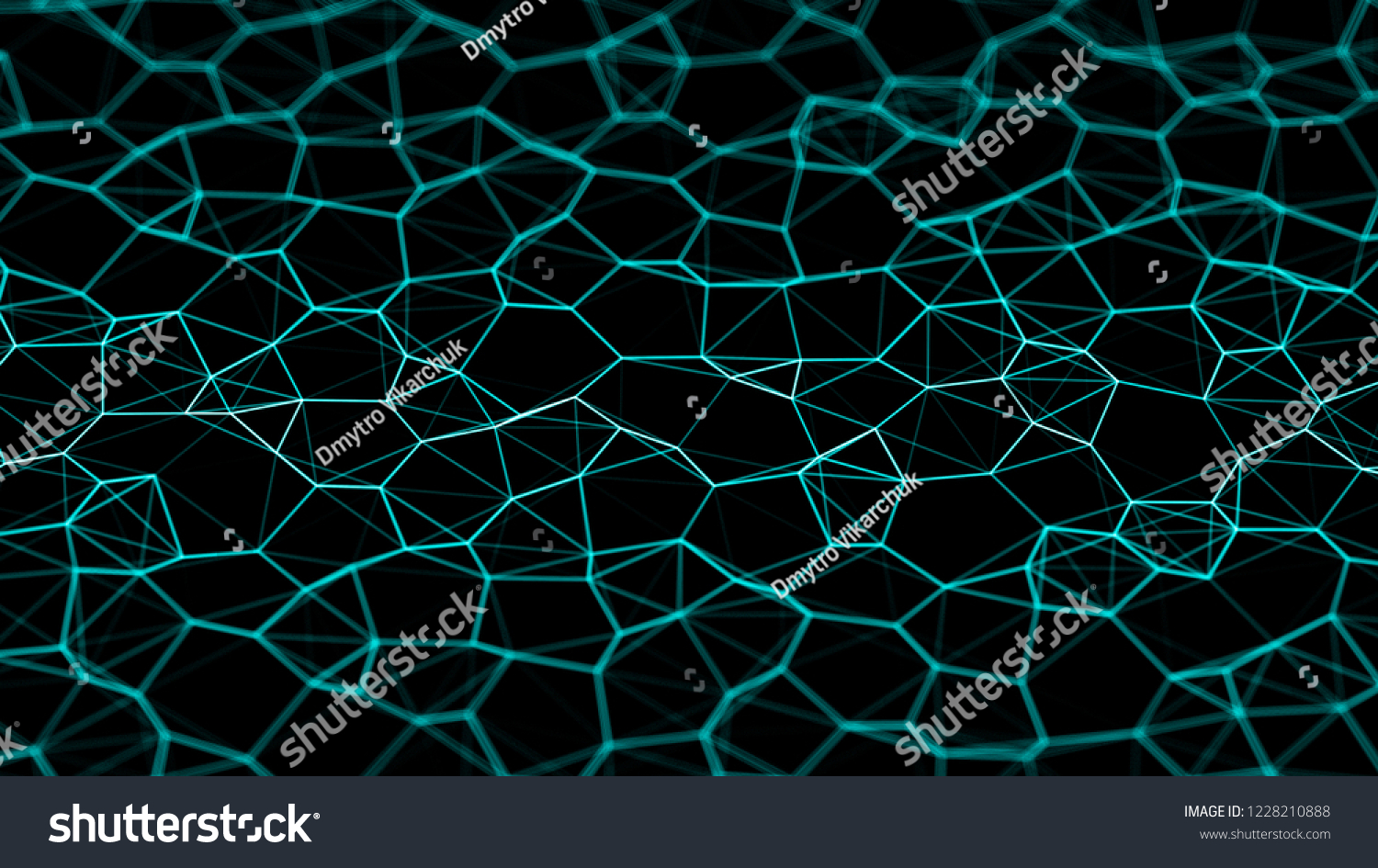 Network Connection Dots Lines Technology Background Stock Illustration ...