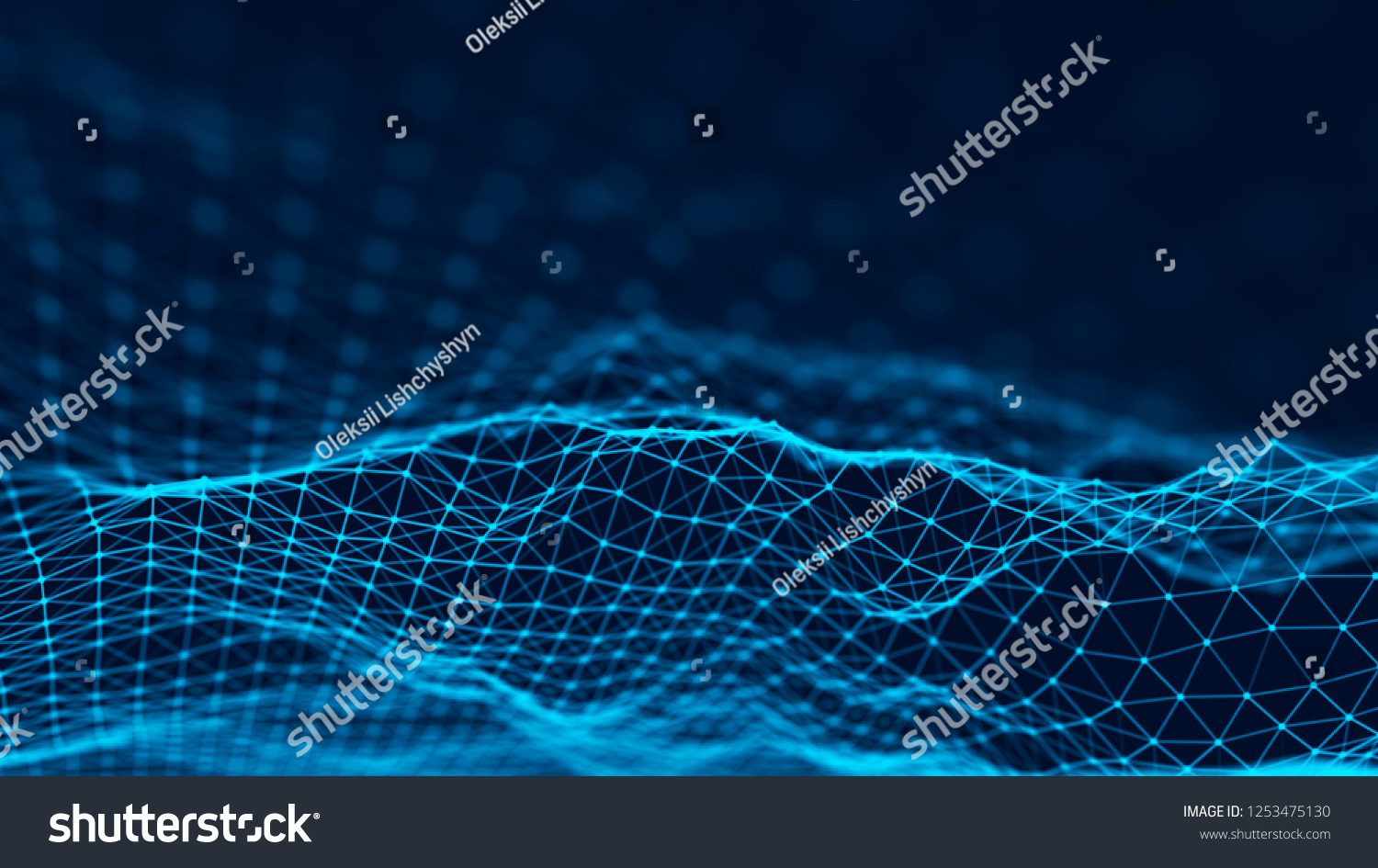 Network Connection Structure Abstract Technology Background Stock ...