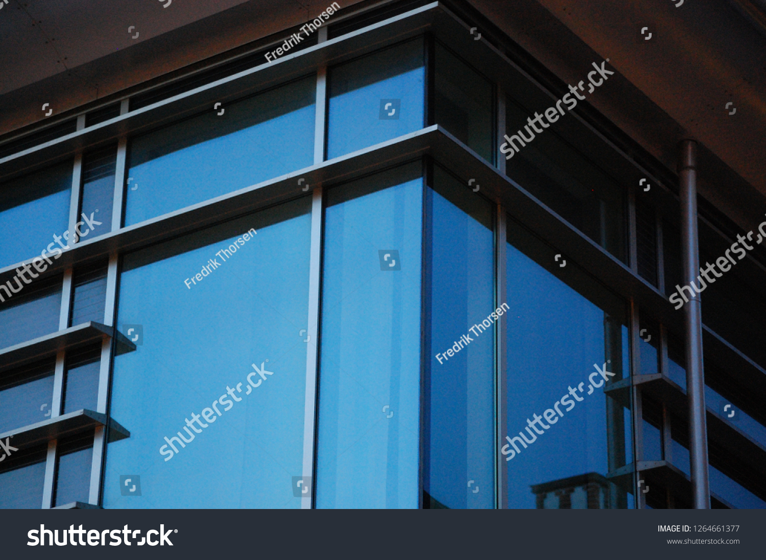 Nighttime Window Reflection Stock Photo 1264661377 | Shutterstock