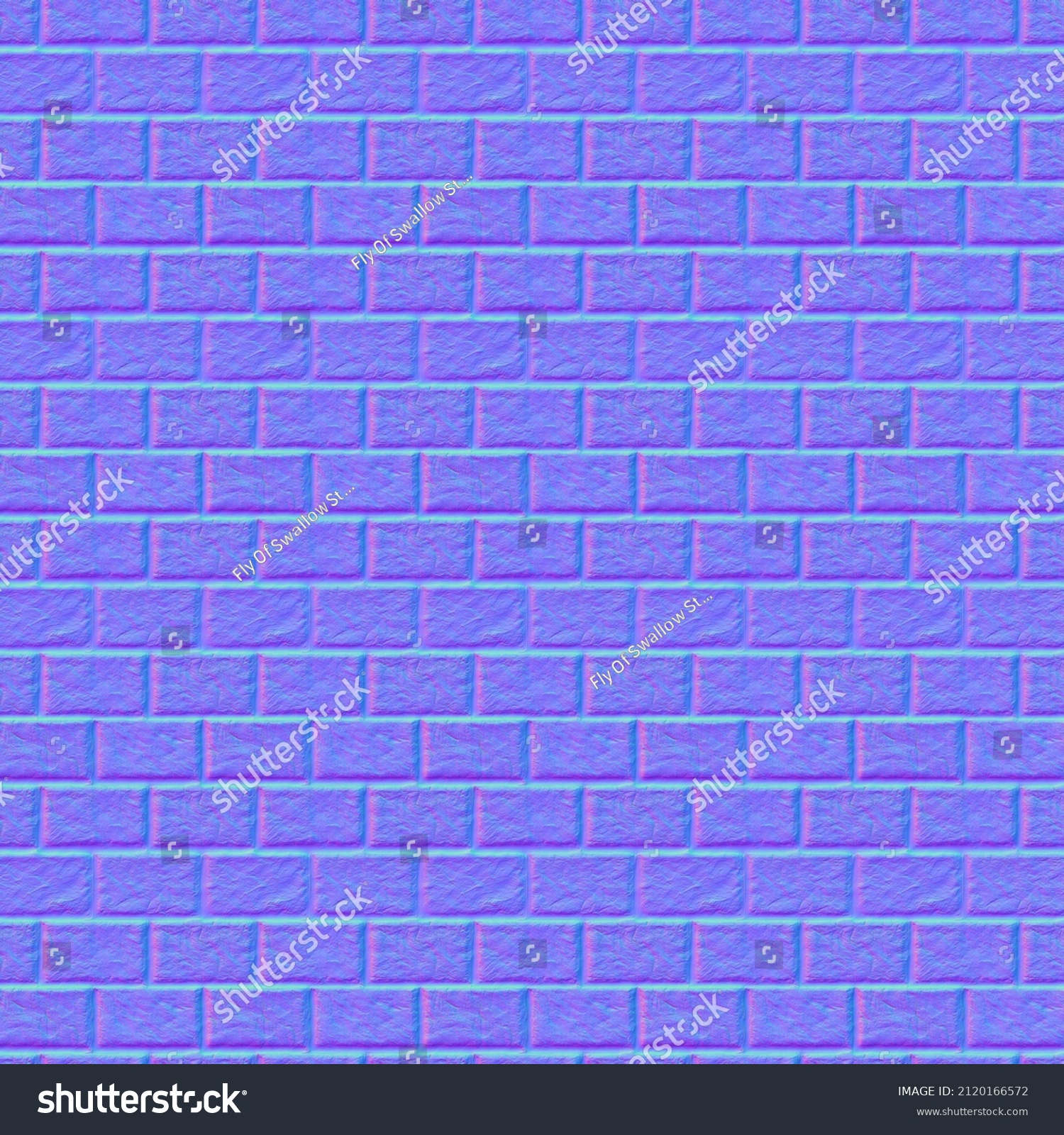 Normal Map Brick Wall Texture Normal Stock Illustration 2120166572 ...