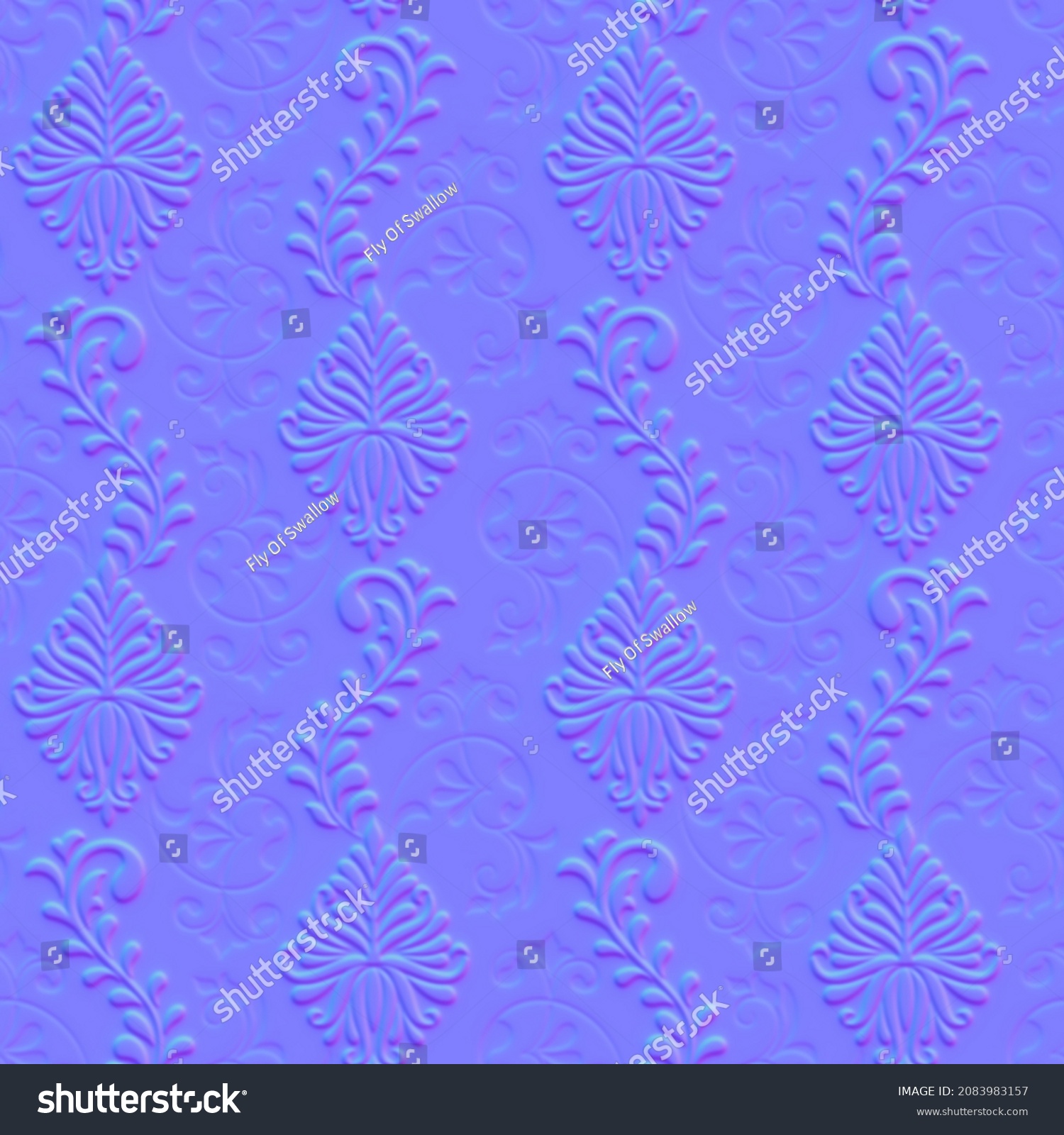 Normal Map Floor Texture Seamless Normal Stock Illustration 2083983157