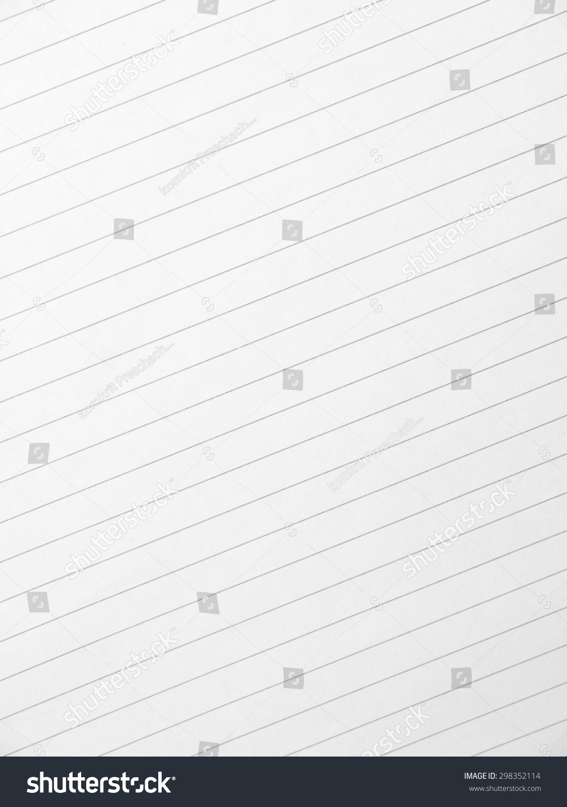 Note Paper Texture Stock Photo 298352114 - Shutterstock