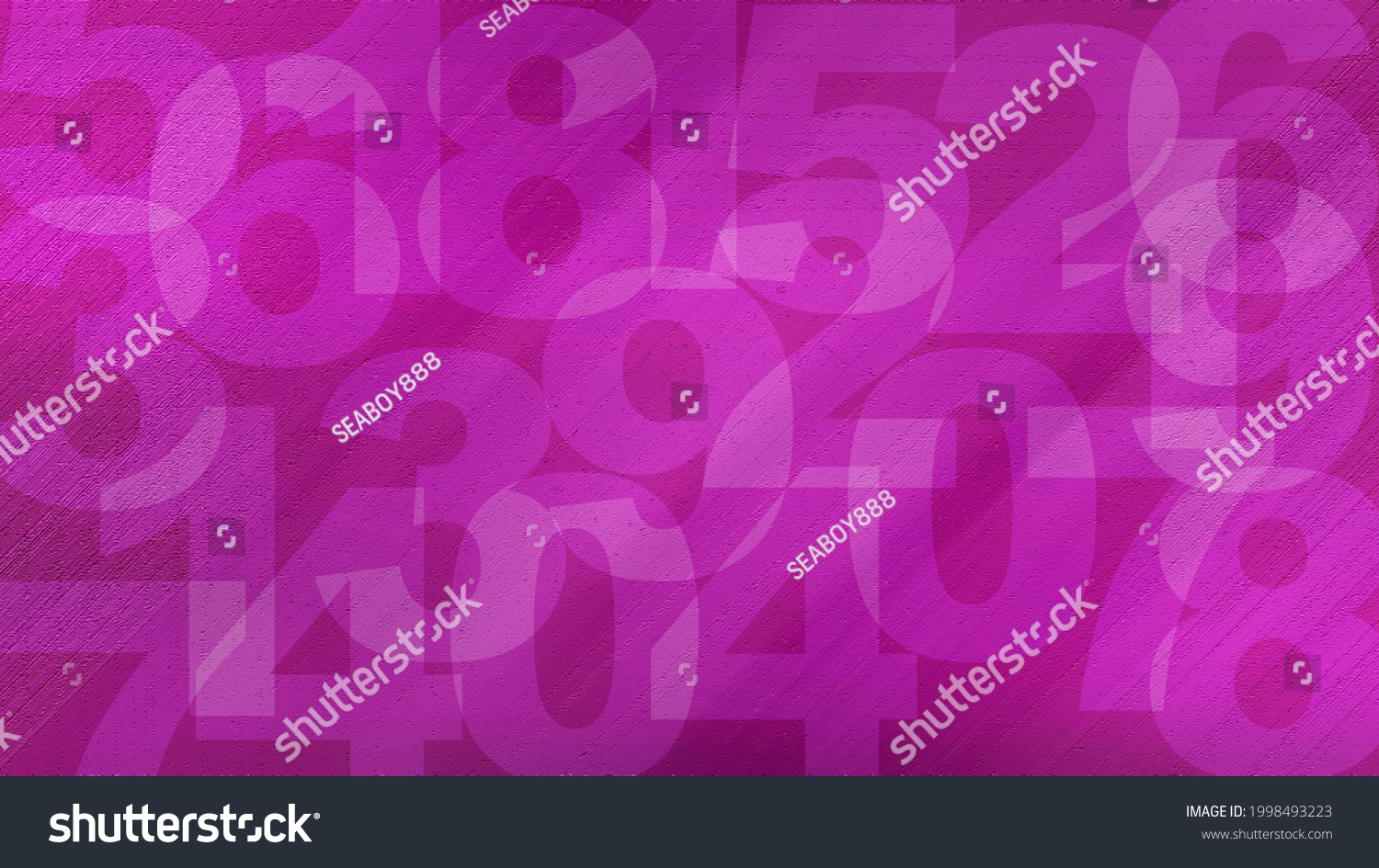 Number Text Pattern Texture Background Wallpaper Stock Illustration ...