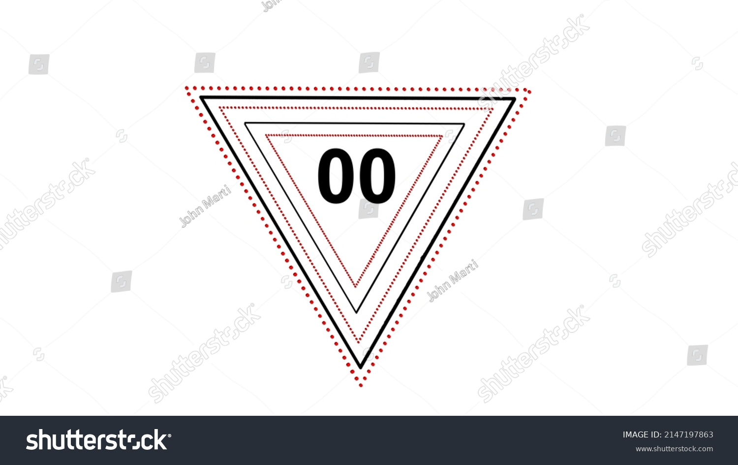 Number 0 Zero Neon Timer Countdown Stock Illustration 2147197863 ...