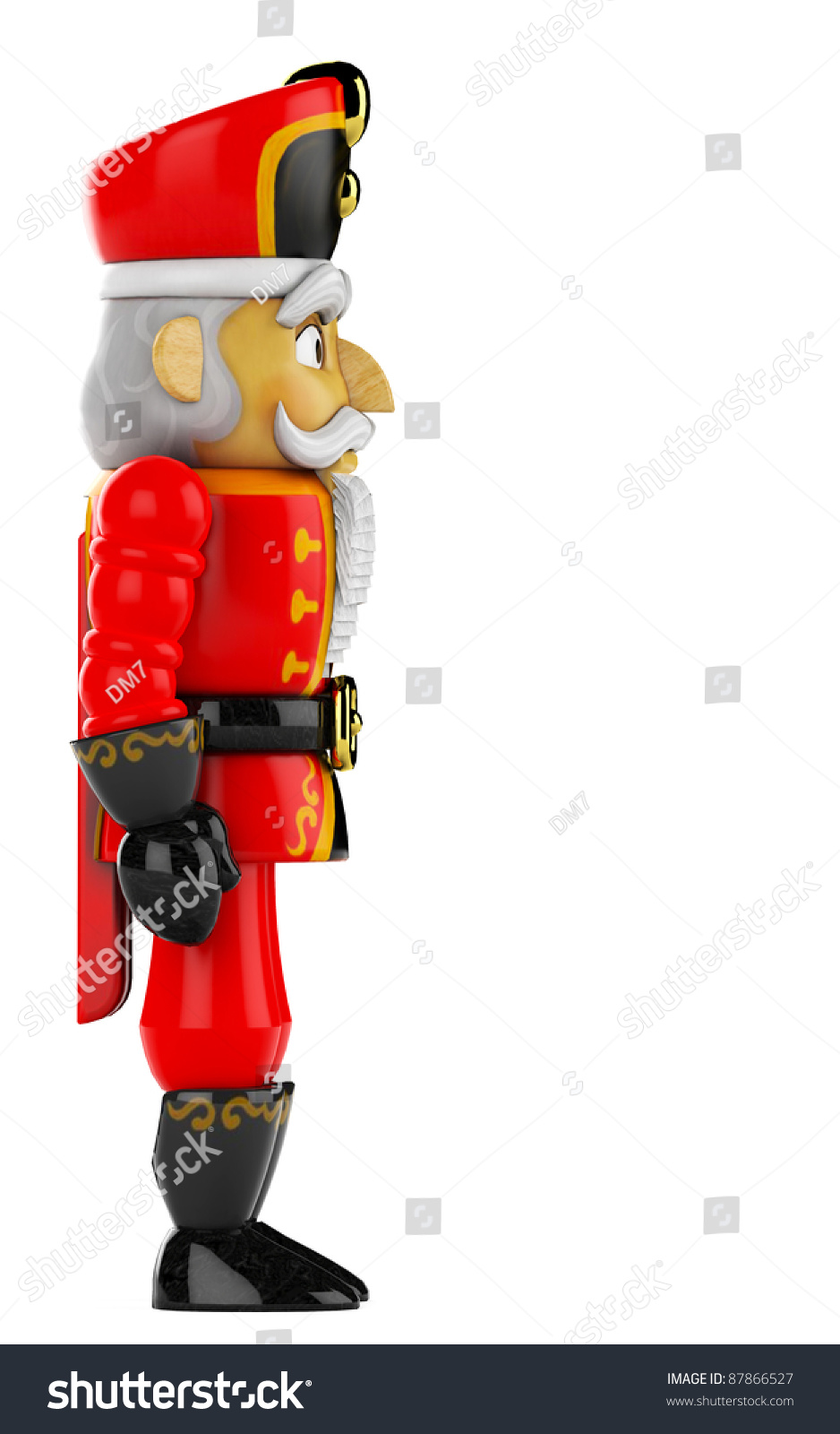 Nutcracker Sideview Stock Illustration 87866527 - Shutterstock