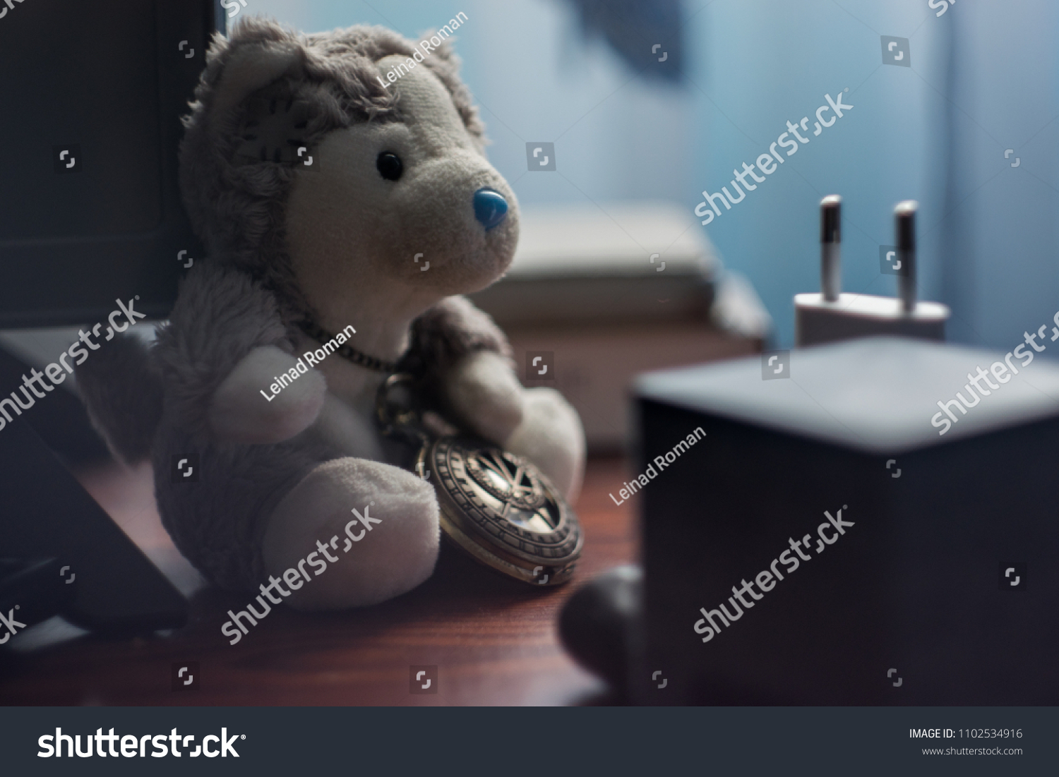 Objects On Desk Stock Photo 1102534916 | Shutterstock