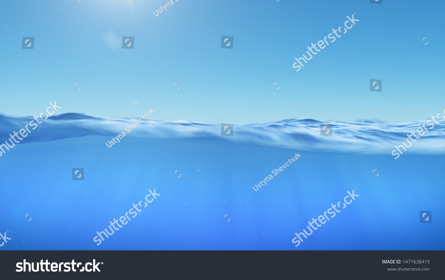 15 Split Half Underwater Stock Illustrations Images And Vectors Shutterstock