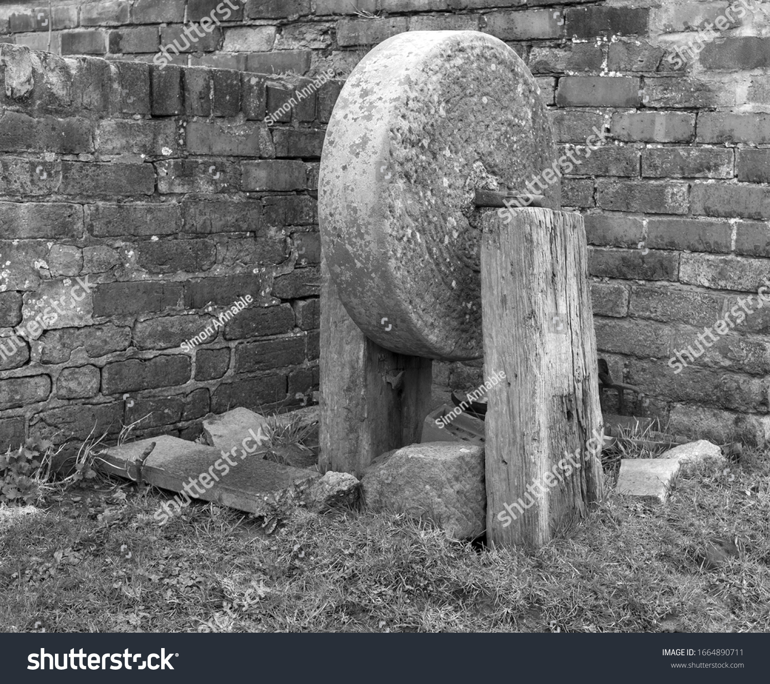 Old Blade Sharpening Stone Example Stock Photo (Edit Now) 1664890711