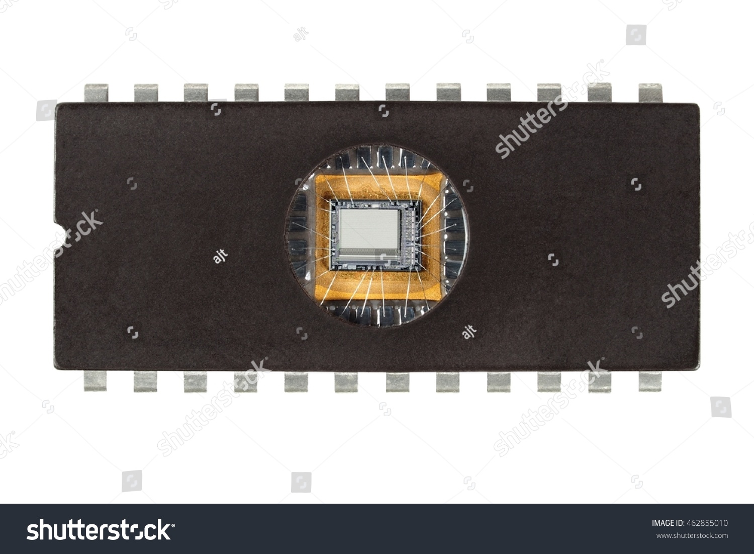 Old Computer Memory Chip On White Stock Photo 462855010 | Shutterstock