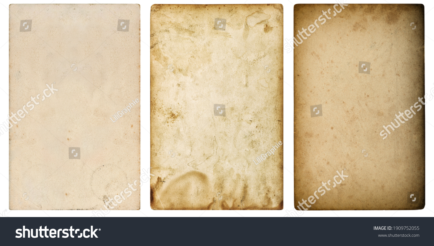 Old Used Stained Paper Texture Background Stock Photo 1909752055 ... Old Used Stained Paper Texture Background Stock Photo 1909752055 ...